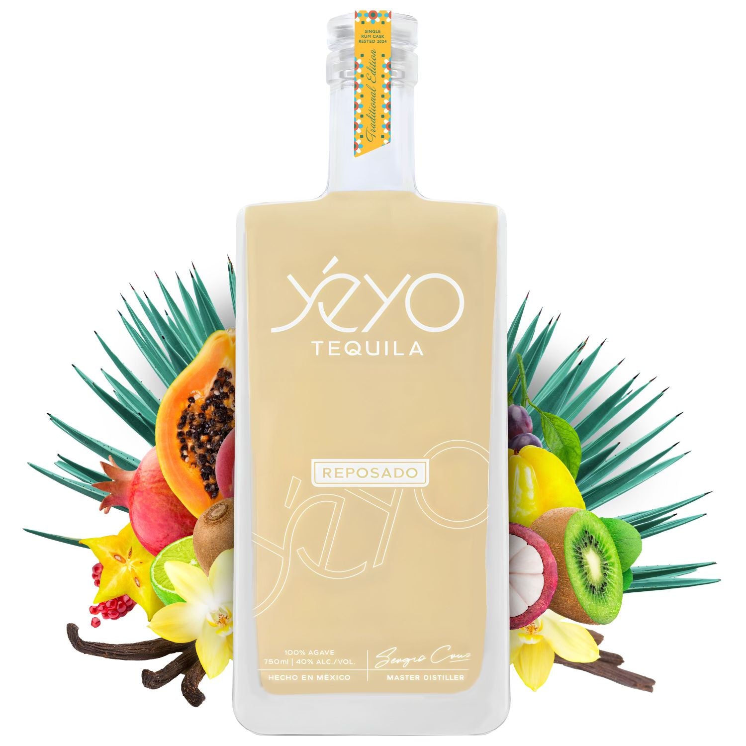 Yéyo Tequila Rum Cask Reposado 750ml – San Francisco Tequila Shop