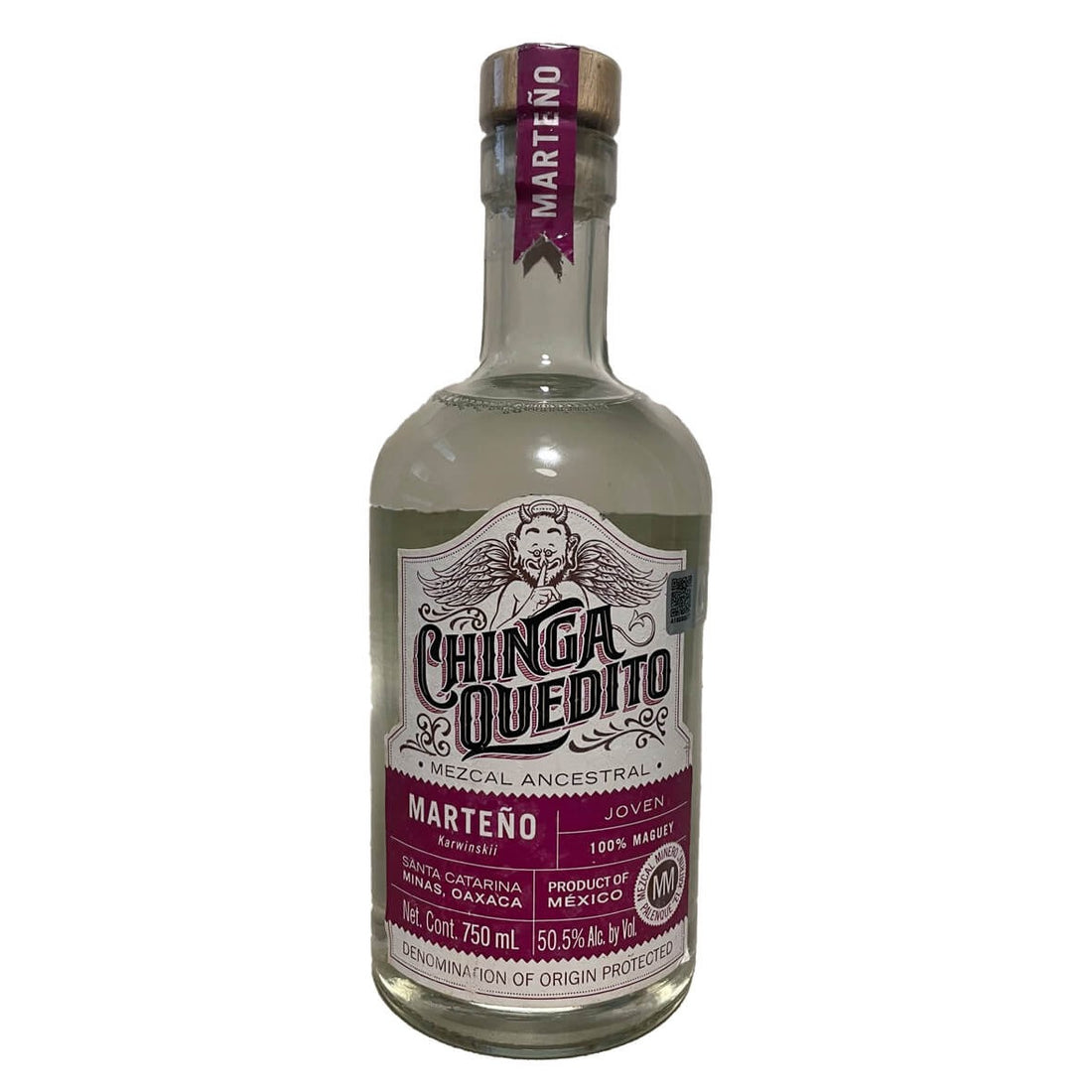 Chinga Quedito Marteno Mezcal 750ml – San Francisco Tequila Shop